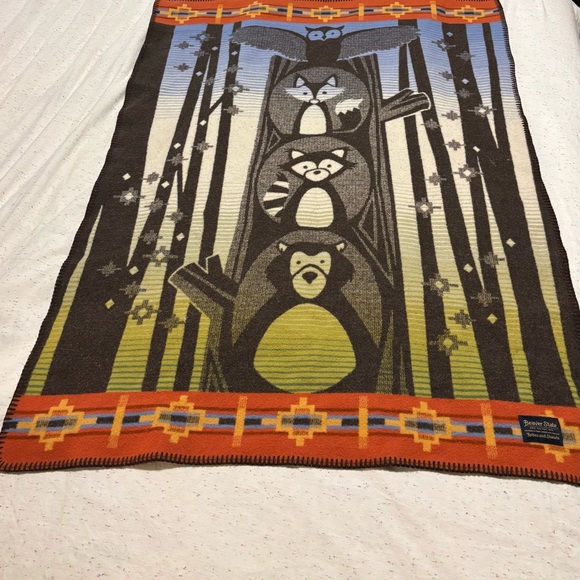 Pendleton | Other | Beaver State Wool Blanket With Geometric Design | Poshmark